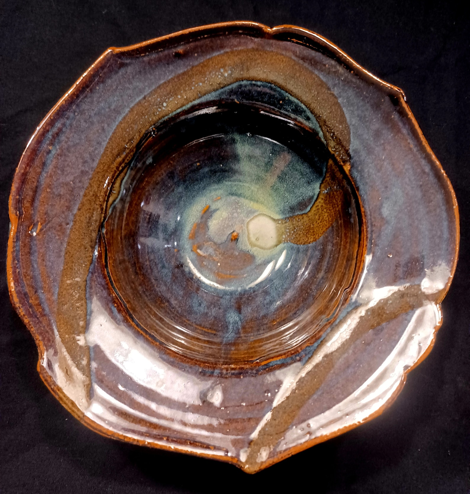Beautiful Studio Pottery Bowl - Signed Chuck Moore? Pottery Dish ...