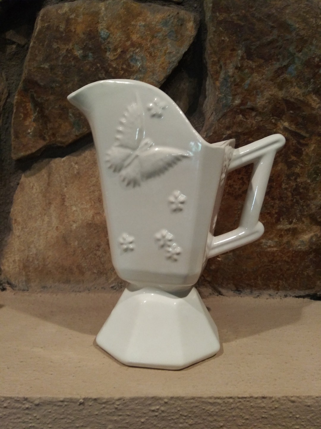 Hull Pottery - Butterfly Pitcher - Hull Pottery Butterfly Pitcher ...