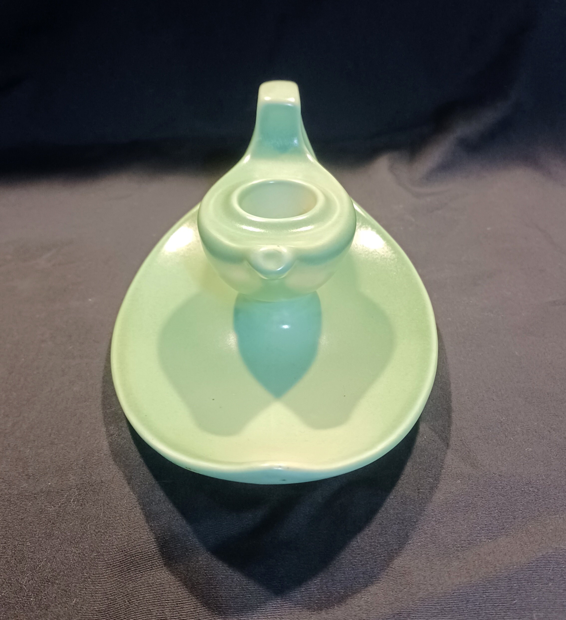 Cauldon England Pottery - Vintage Cauldon Aladdin Lamp Candle Holder ...