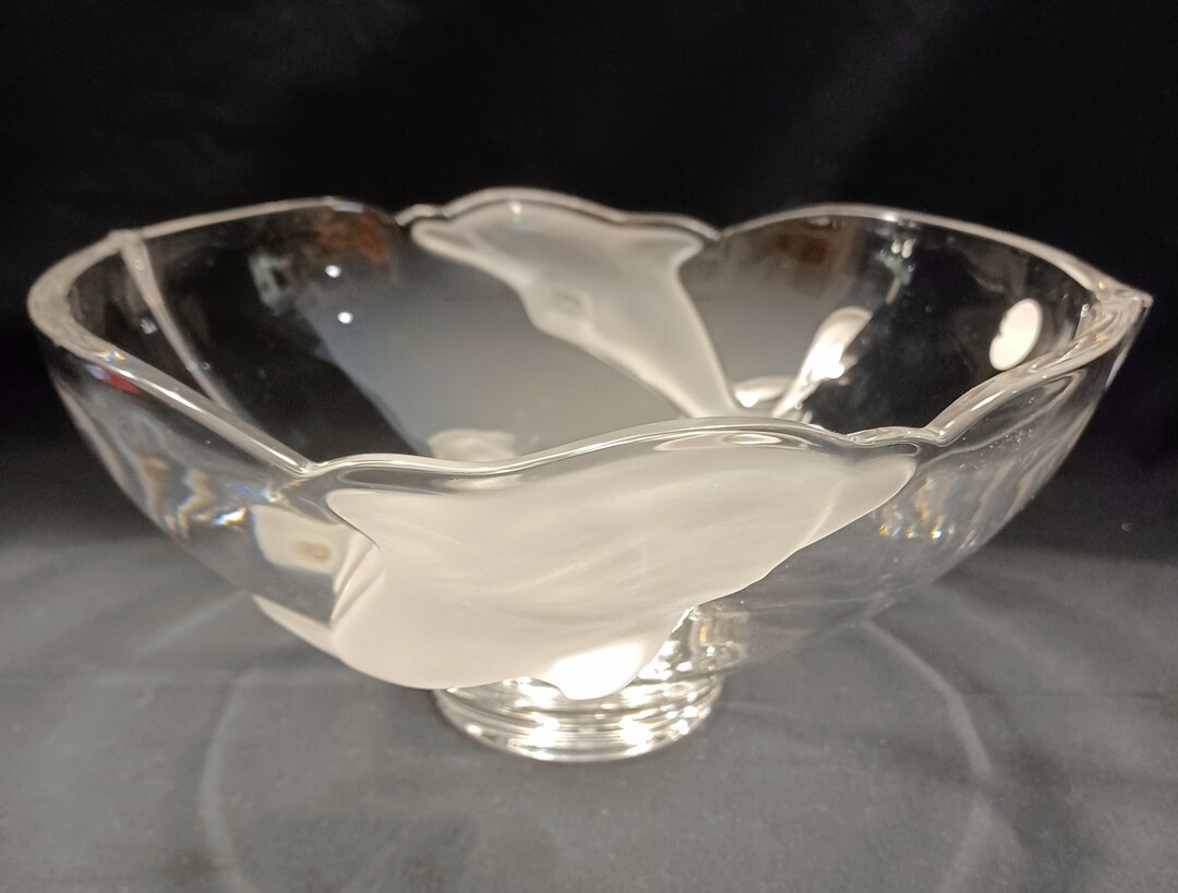LENOX | Lenox Crystal | Centerpiece Crystal Dolphin by Lenox | Lenox ...