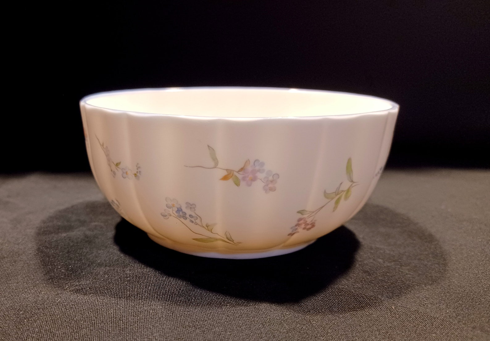 ROYAL WORCESTER - Forget Me Not Sugar Bowl - 1983 - Etsy