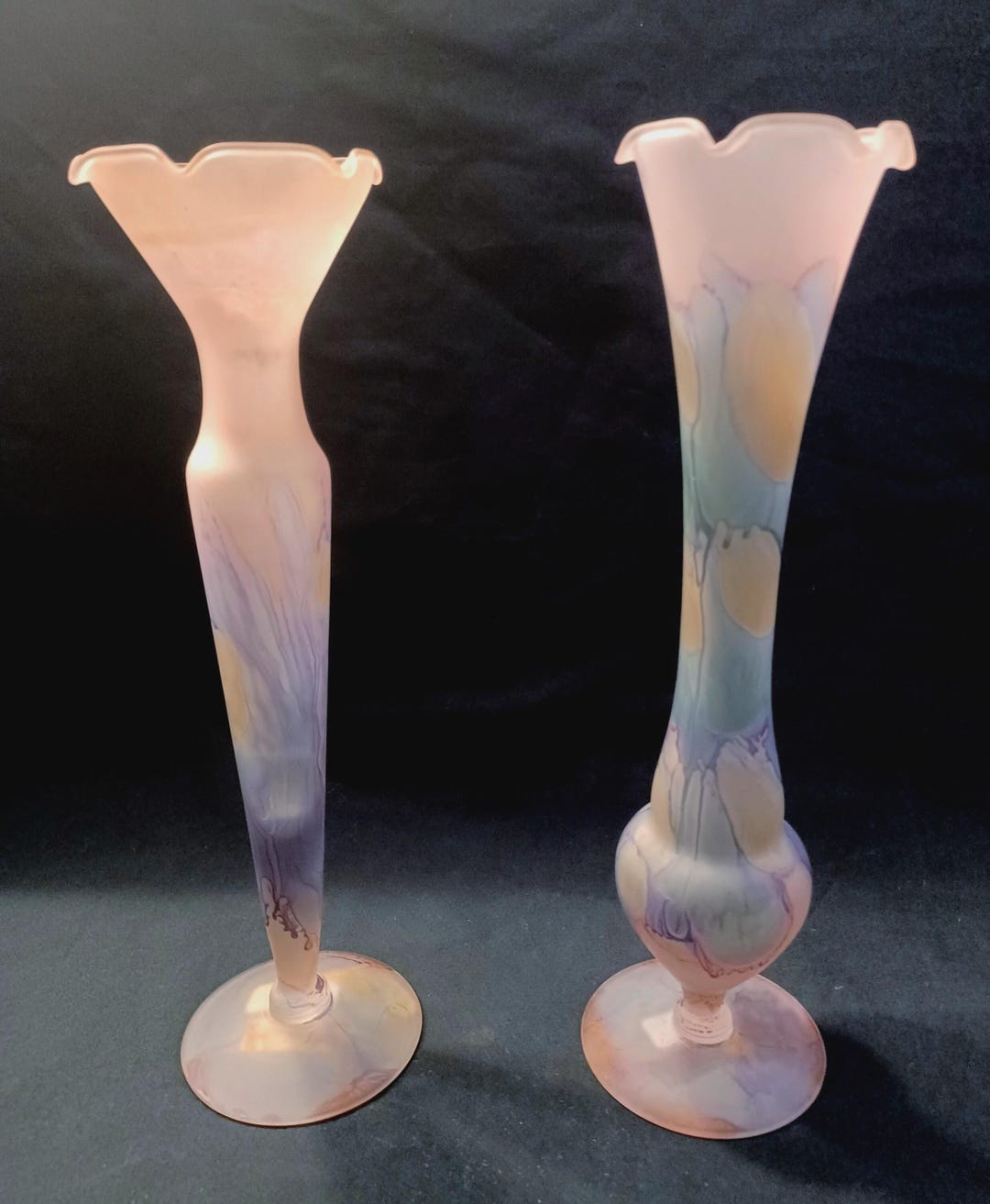 Beautiful Pair of Deco Art Designs Vases | Deco Art Designs by Robert ...