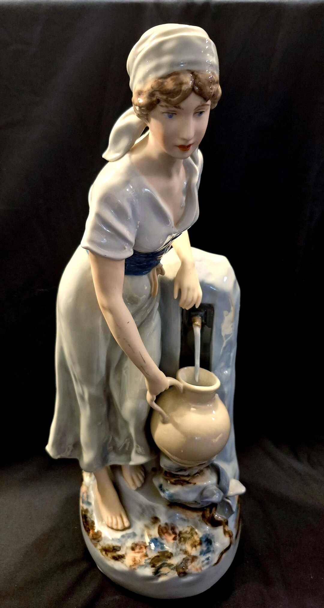 Vintage Royal Dux Figurine – Rebecca at the Well, Czechoslovakia - Etsy