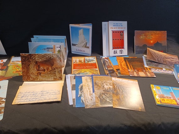 Postcards Large Lot Of Vintage Postcards Over 225 - Etsy