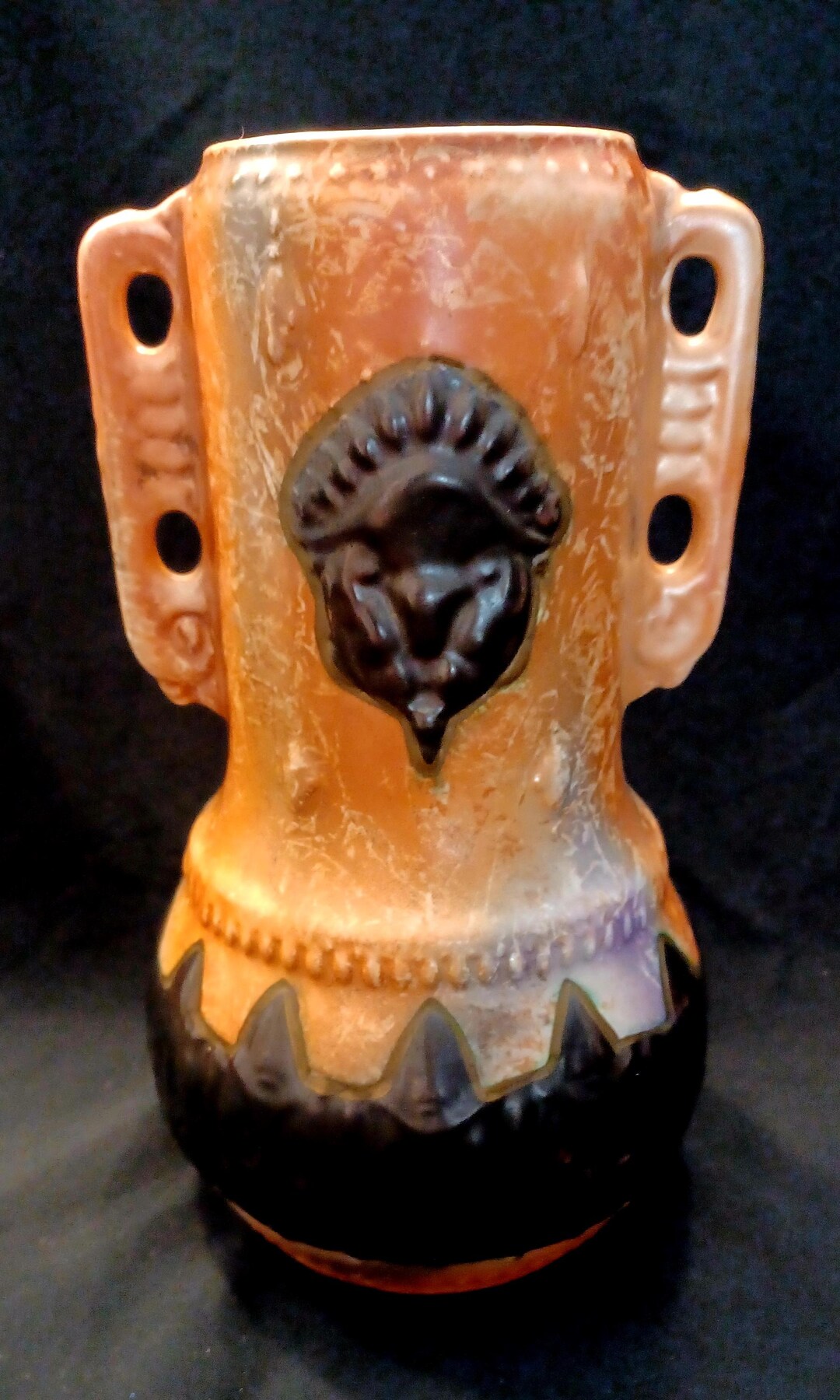 1930s Ditmar Urbach Czech Alienware Vase - Czechoslovakian Alienware ...