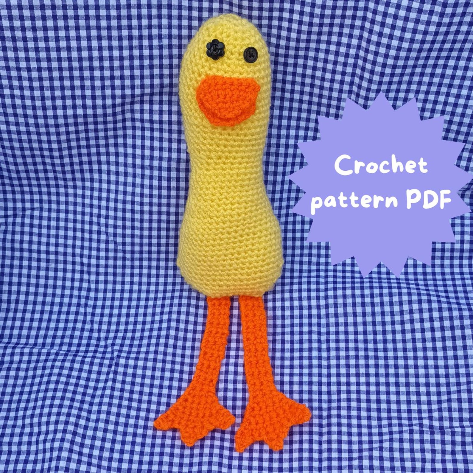 Fleefer Crochet Pattern Digital PDF - Etsy