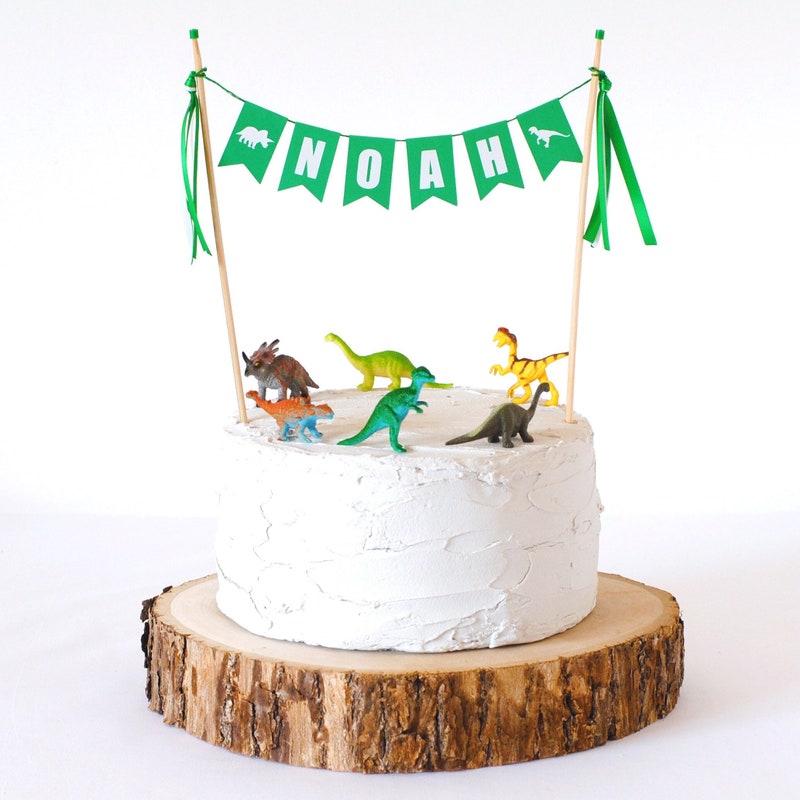 Dinosaur Cake Topper - Etsy