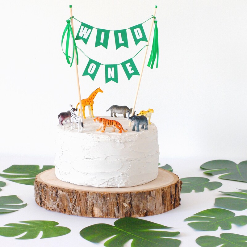 Wild One Cake Topper - Etsy