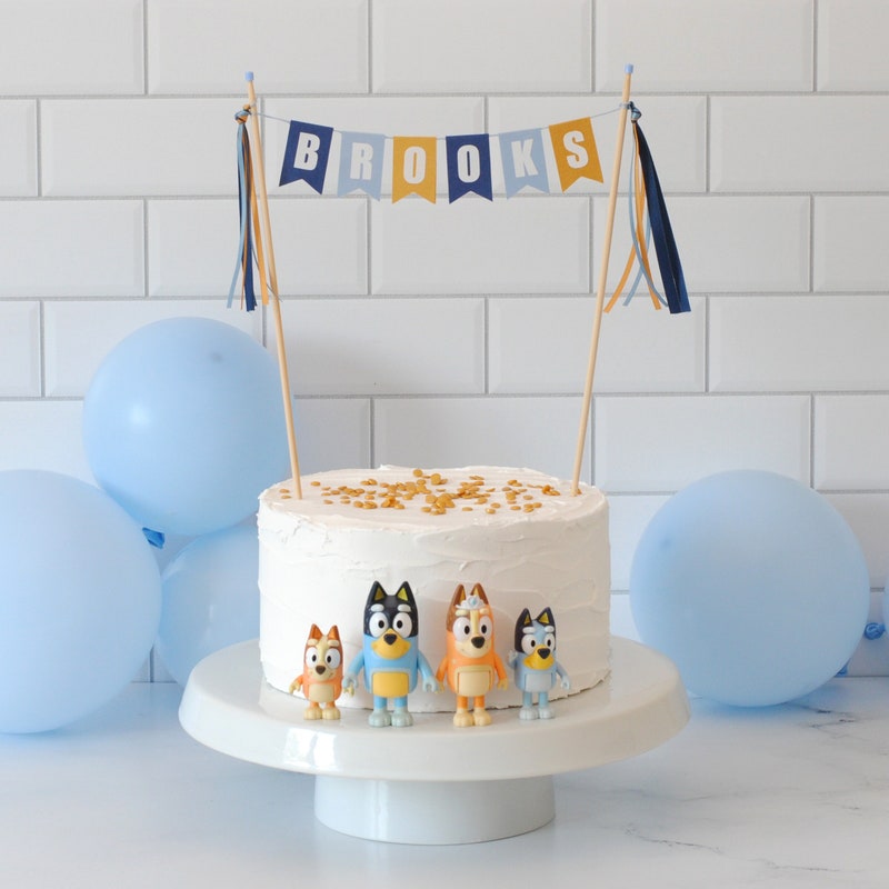 Bluey Cake Topper - Etsy