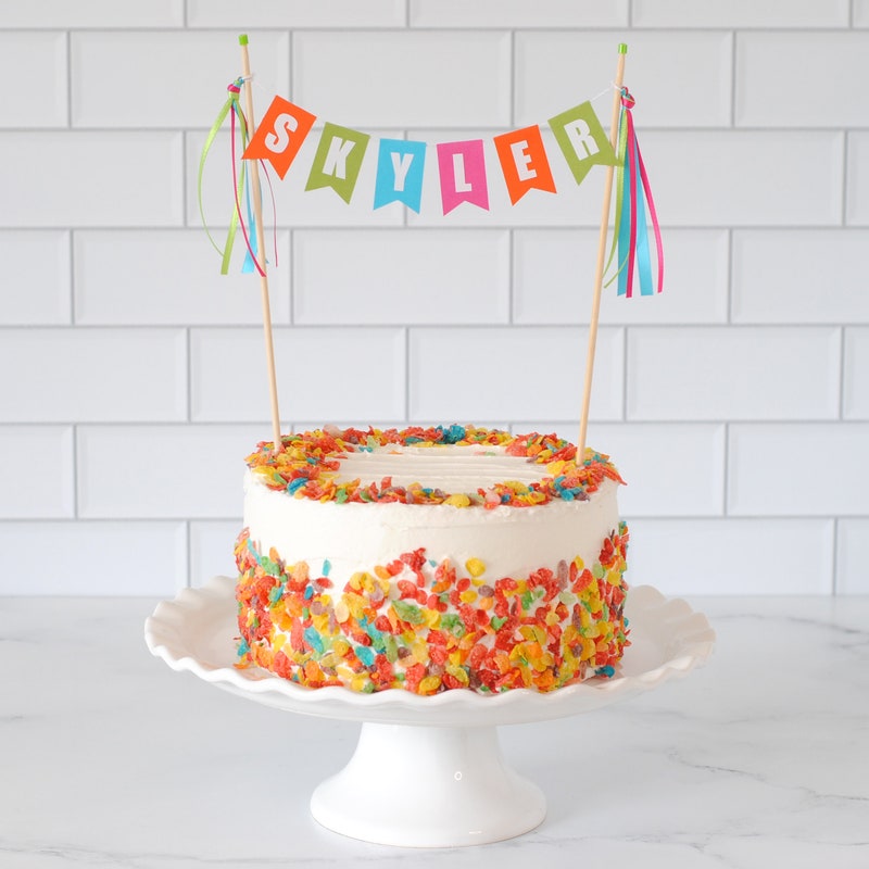 Cake Banner - Etsy