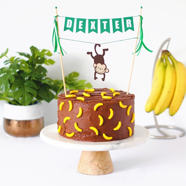 Monkey Birthday - Etsy