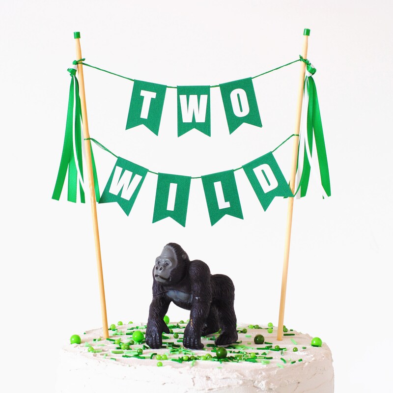 Jungle Cake Topper - Etsy