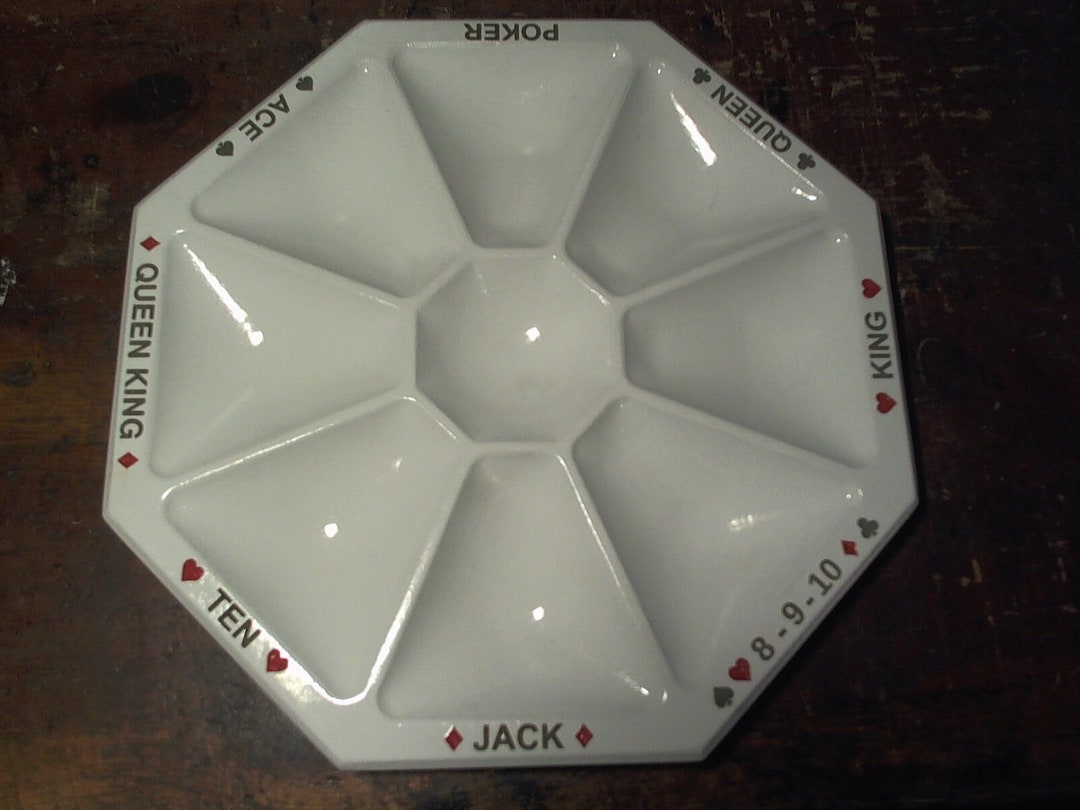 Solid Wood Michigan Rummy Board 11 Inch CNC Cut Finished in White - Etsy