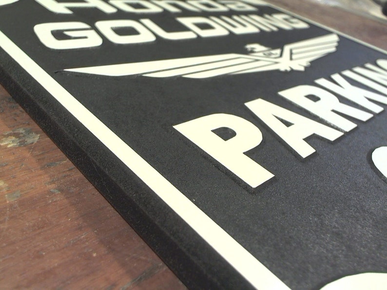 Honda Goldwing Parking Only Engraved Sign Man Cave Garage Motorcycle - Etsy