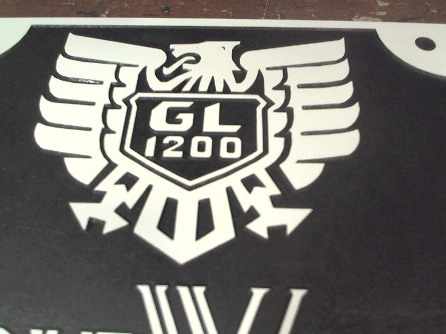 Honda GL1200 Classic Goldwing Parking Only Engraved Sign Man Cave ...