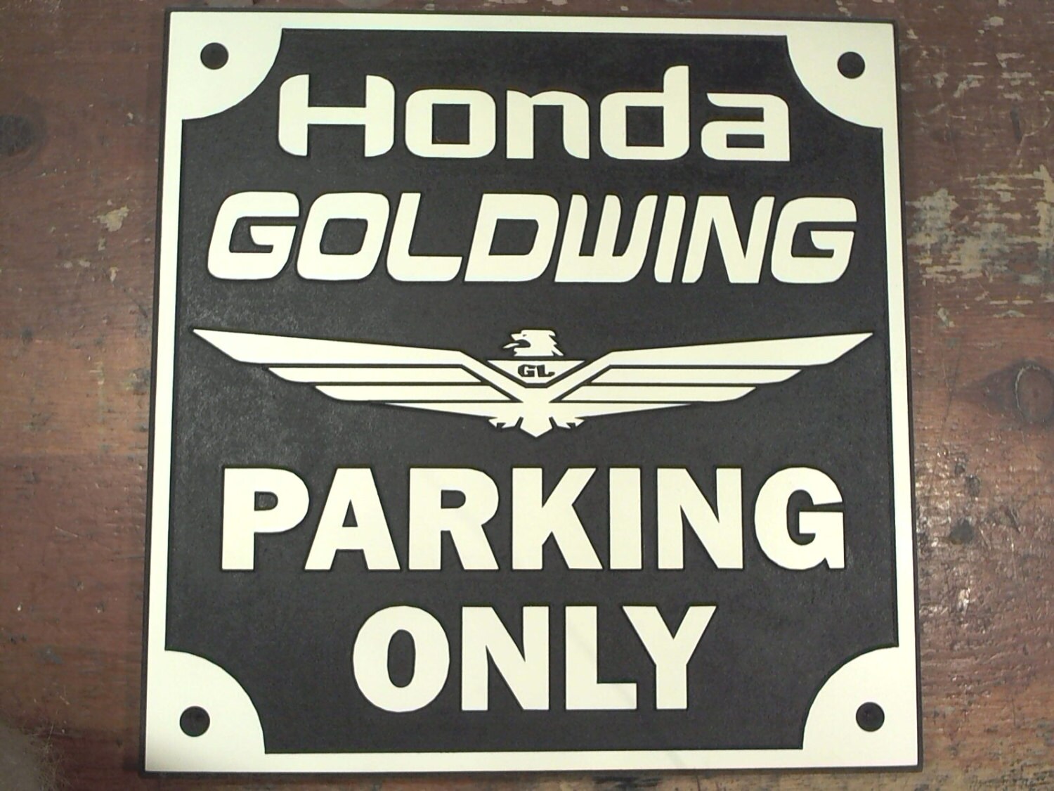 Honda Goldwing Parking Only Engraved Sign Man Cave Garage Motorcycle - Etsy