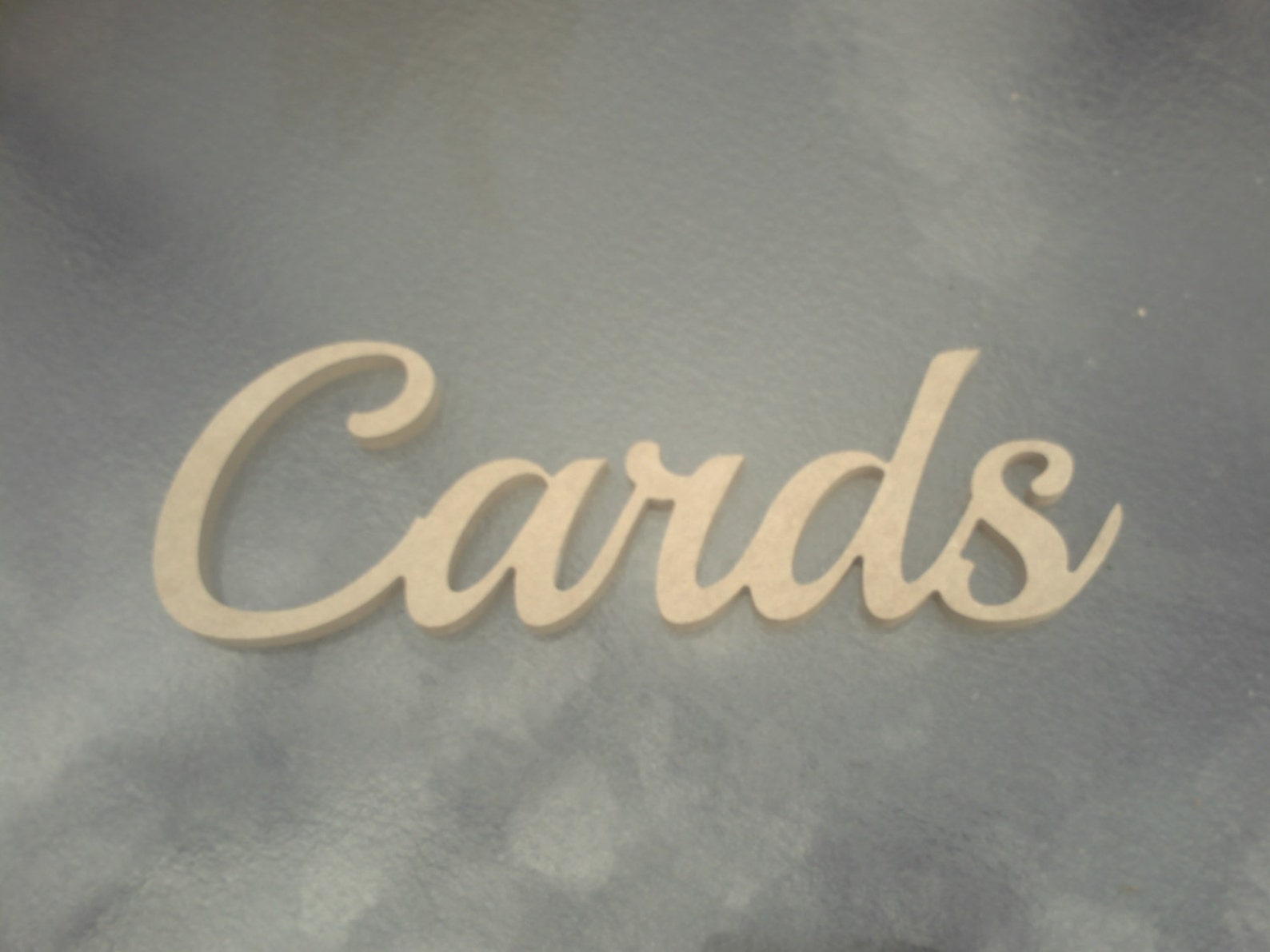 Free Standing Script 9 Word cards Wedding - Etsy