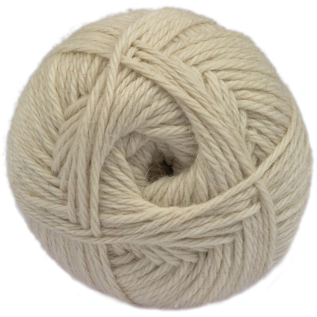 Raw White - Baby Llama/merino Wool - Aran - 100 Gr./178 Yd. - Etsy