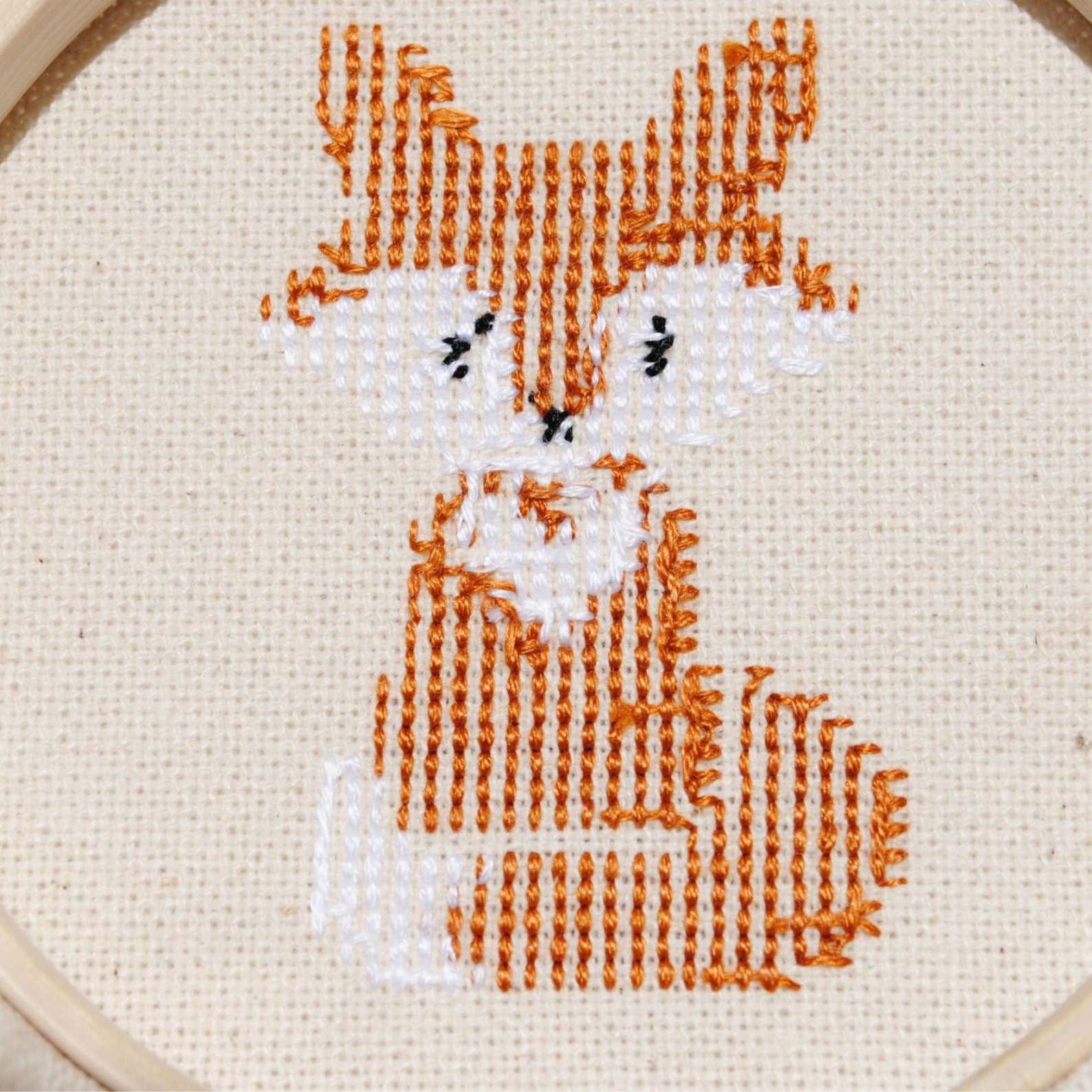 Fox Cross Stitch Pattern PDF Forest Animals Modern Nursery - Etsy