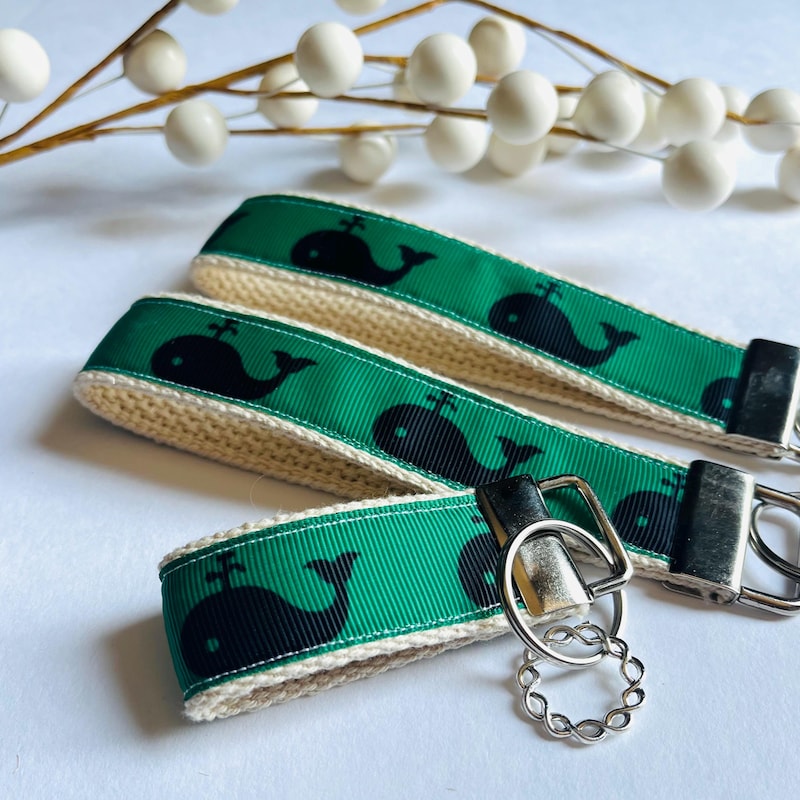 Preppy Keychain - Etsy