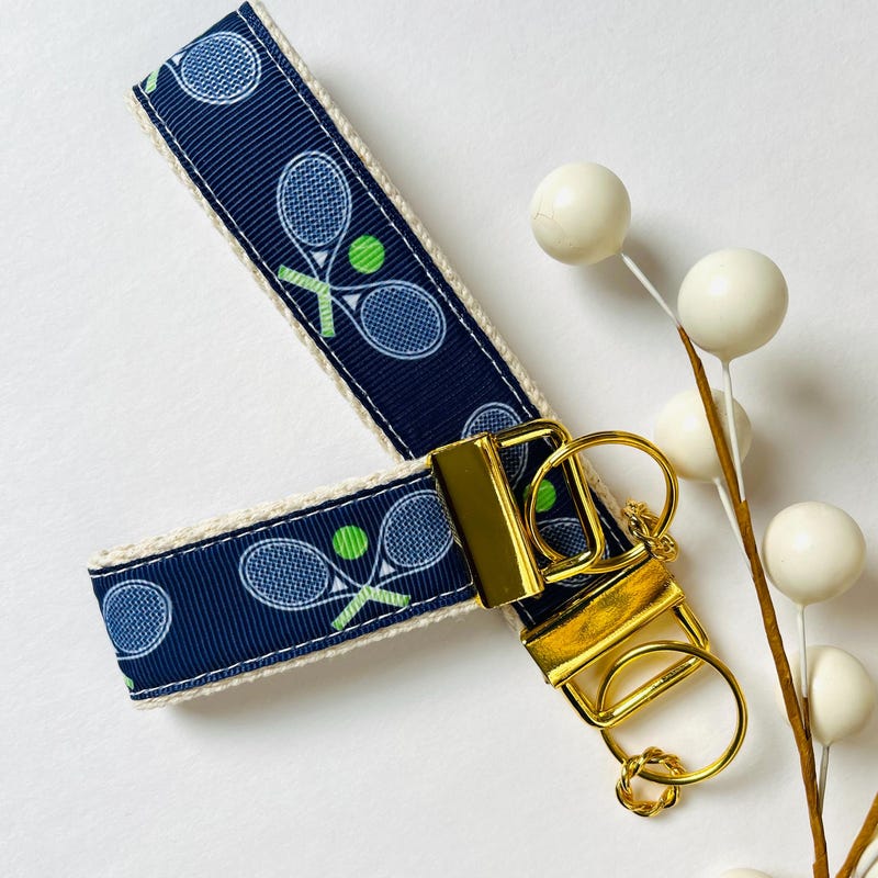 Preppy Keychain - Etsy