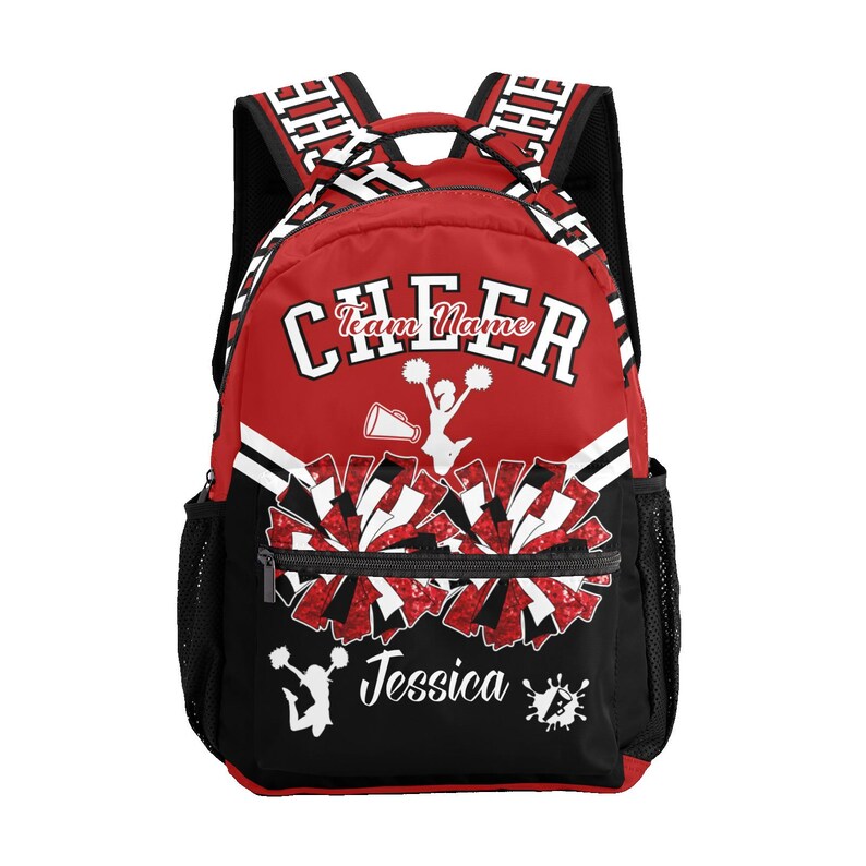 Personalized Cheerleader Backpack: Custom Name Cheer Team School Bag - Etsy