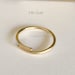 Solid Gold Adjustable Ring, 14k Gold Thumb Rings for Women, Solid Gold ...
