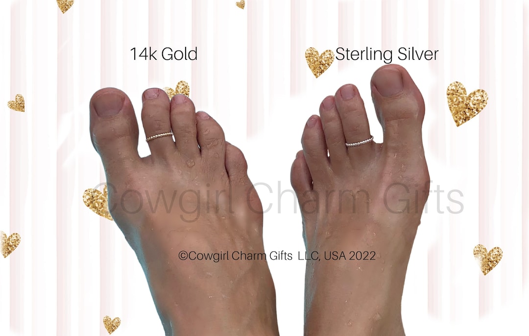 Silver Toe Ring, Toe Rings, Rings for Toes, Summer Jewelry, Sterling ...