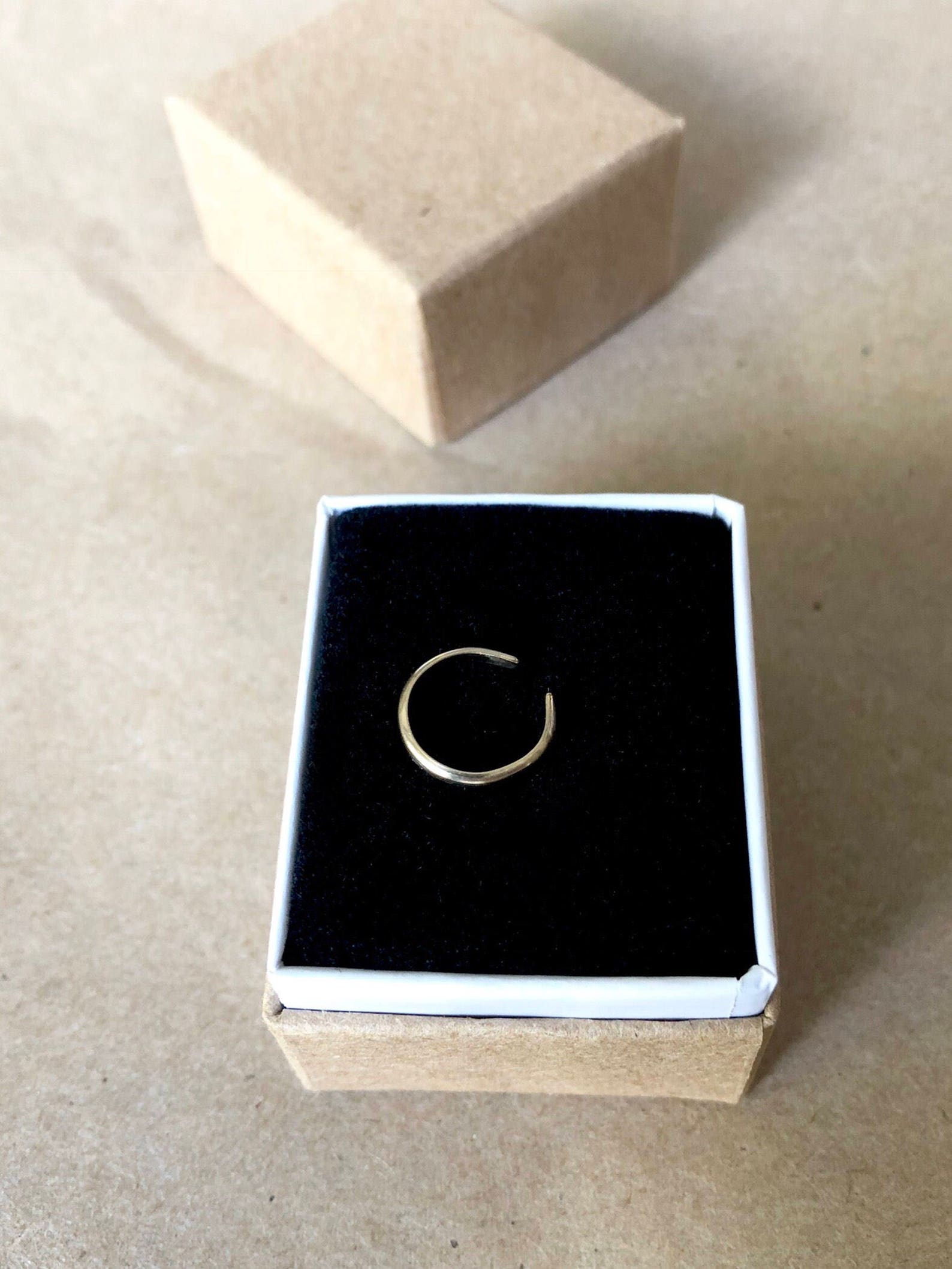 14k Gold Ear Cuff Solid Gold Ear Cuff Non Pierced Earring - Etsy