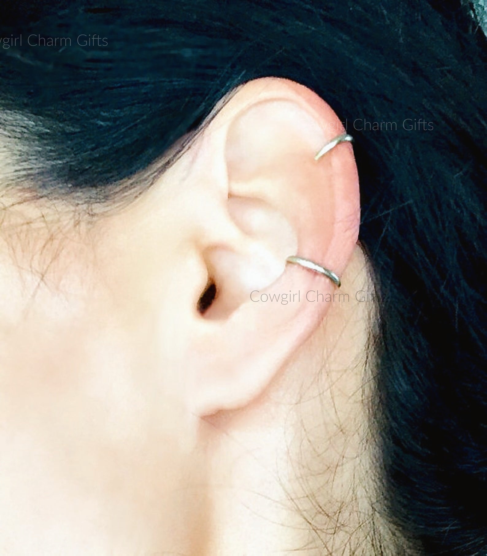 14k Gold Ear Cuff Solid Gold Ear Cuff Non Pierced Earring - Etsy