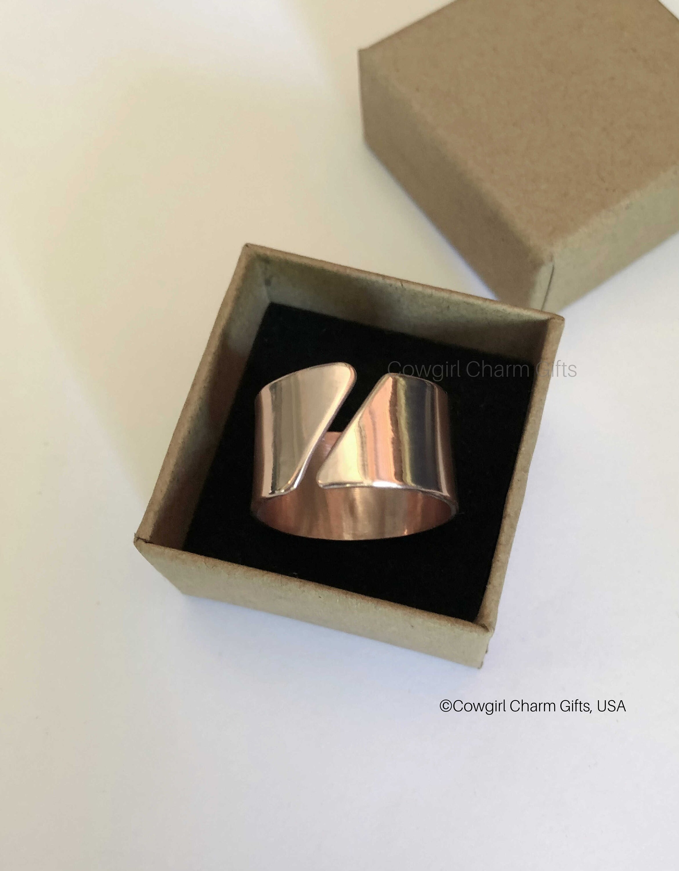 Adjustable Gold Fill Wide Band Ring: Textured or Smooth - Etsy