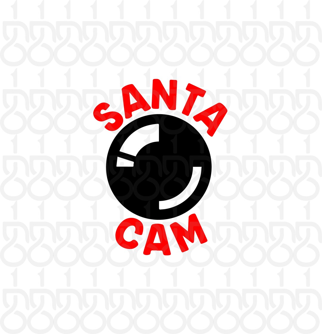 Christmas SVG Santa Cam Svg Ornament Svg Xmas Svg - Etsy