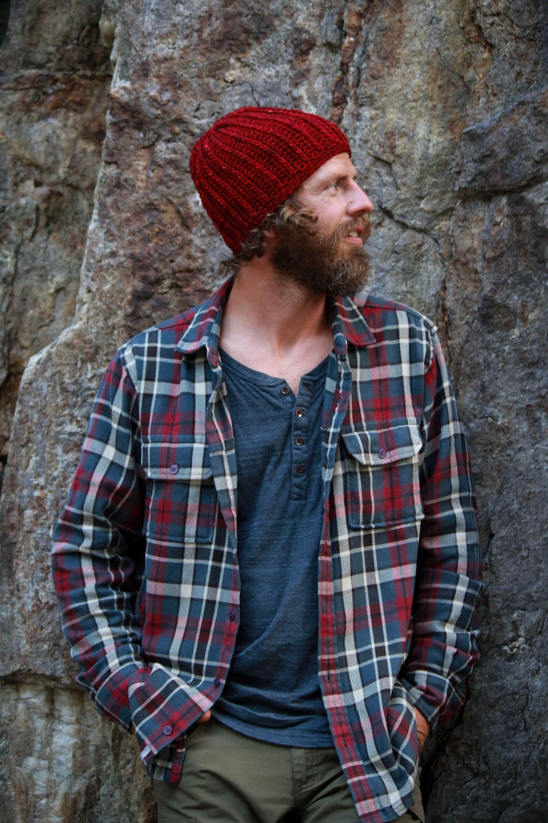 PATTERN Crochet the Fresh Tracks Beanie Fitted Toque - Etsy