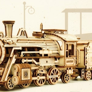 Prime Steam Express Laser-cut Wood MODEL TRAIN KIT, Brand New - Etsy