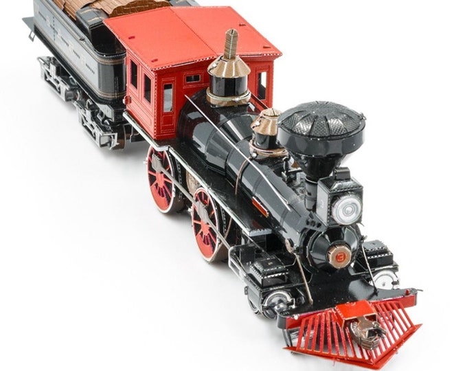 Wild West 4-4-0 Locomotive Metal Earth MODEL KIT Steam Train, Brand New ...