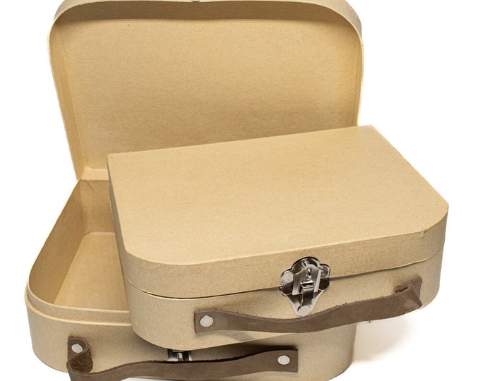 DECOUPAGE DECOPATCH Suitcase Set Storage Box Paper Mache Craft, Brand ...