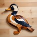 Duck V2 Intarsia Pattern for Wood, Marquetry, Diamond Painting Home ...