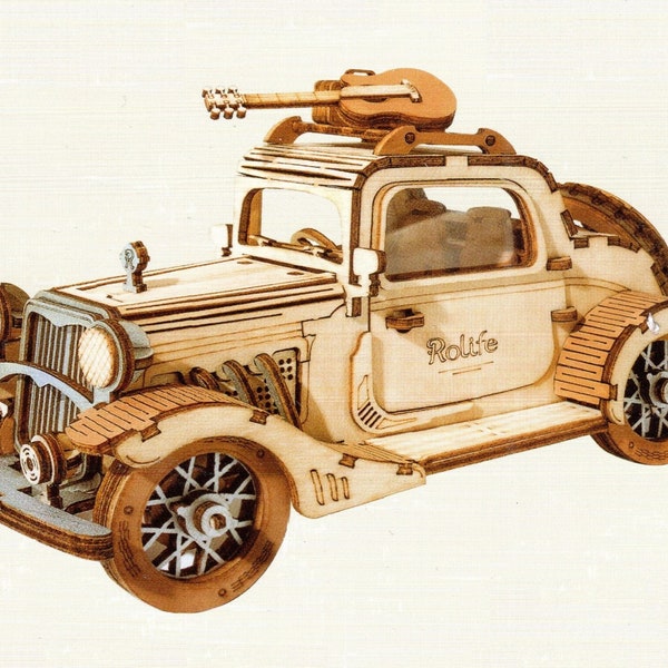 Wooden Car Kit - Etsy