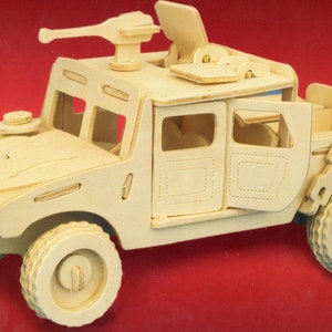 Jeep Wooden MODEL CAR KIT Wood Craft Kit 3D Puzzle Brand New - Etsy