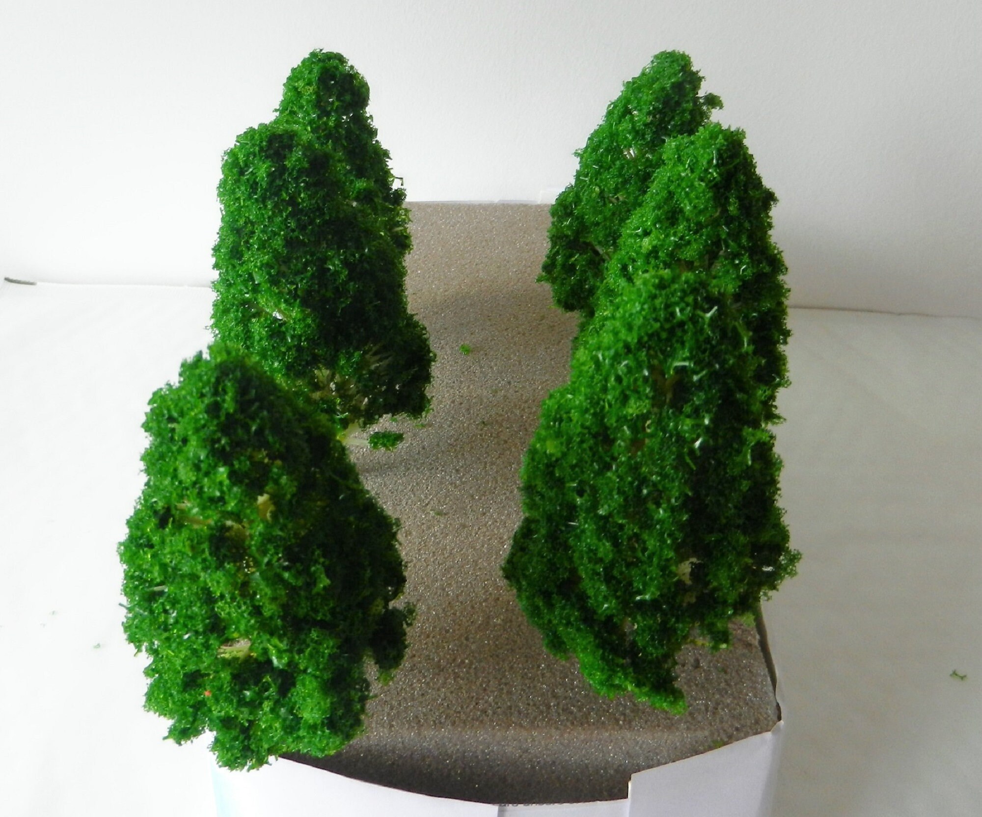 6 X Rich Green Model Poplar TREES 10 Cm 4 Ins Scenery for H0 - Etsy UK