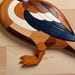 Duck V2 Intarsia Pattern for Wood, Marquetry, Diamond Painting Home ...