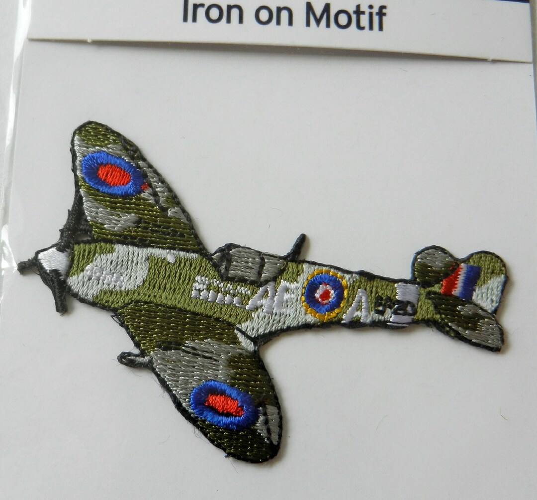 SPITFIRE Iron on Applique Motif Patch, Brand New - Etsy