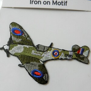 SPITFIRE Iron on Applique Motif Patch, Brand New - Etsy