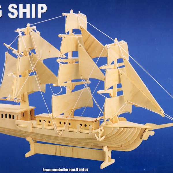 Wooden Sailing Ship Model Kits - Etsy
