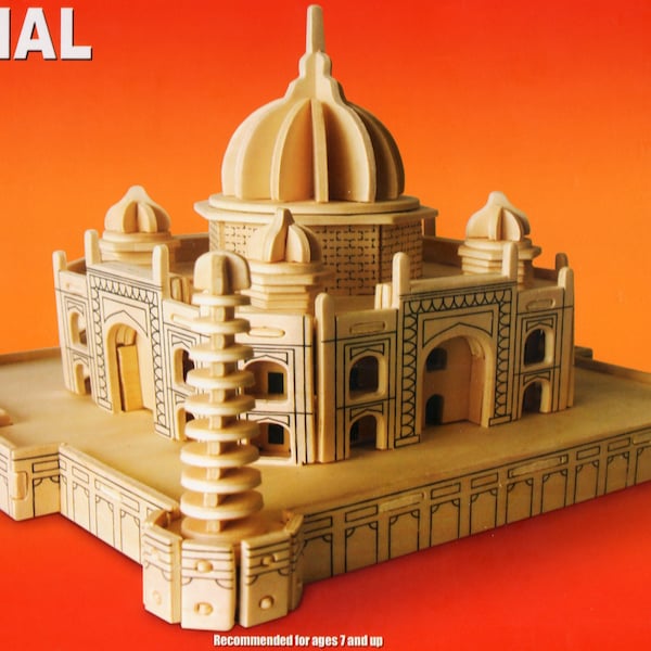Taj Mahal 3d Model - Etsy