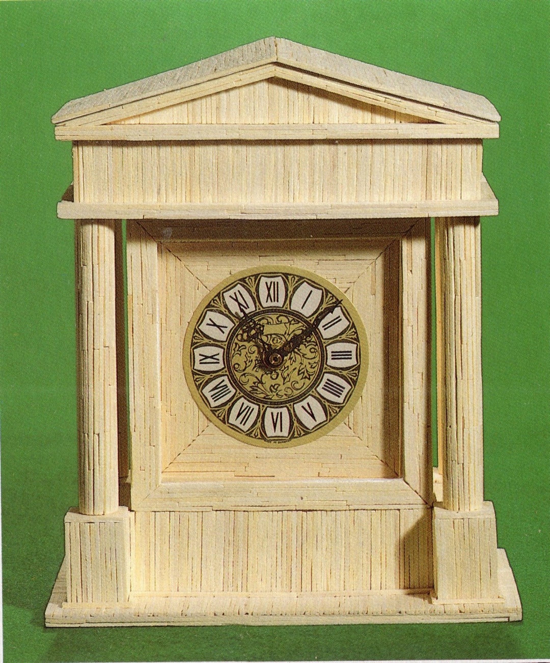 Colosseum Clock Matchstick Model Kit, Match Craft Kit Brand New - Etsy