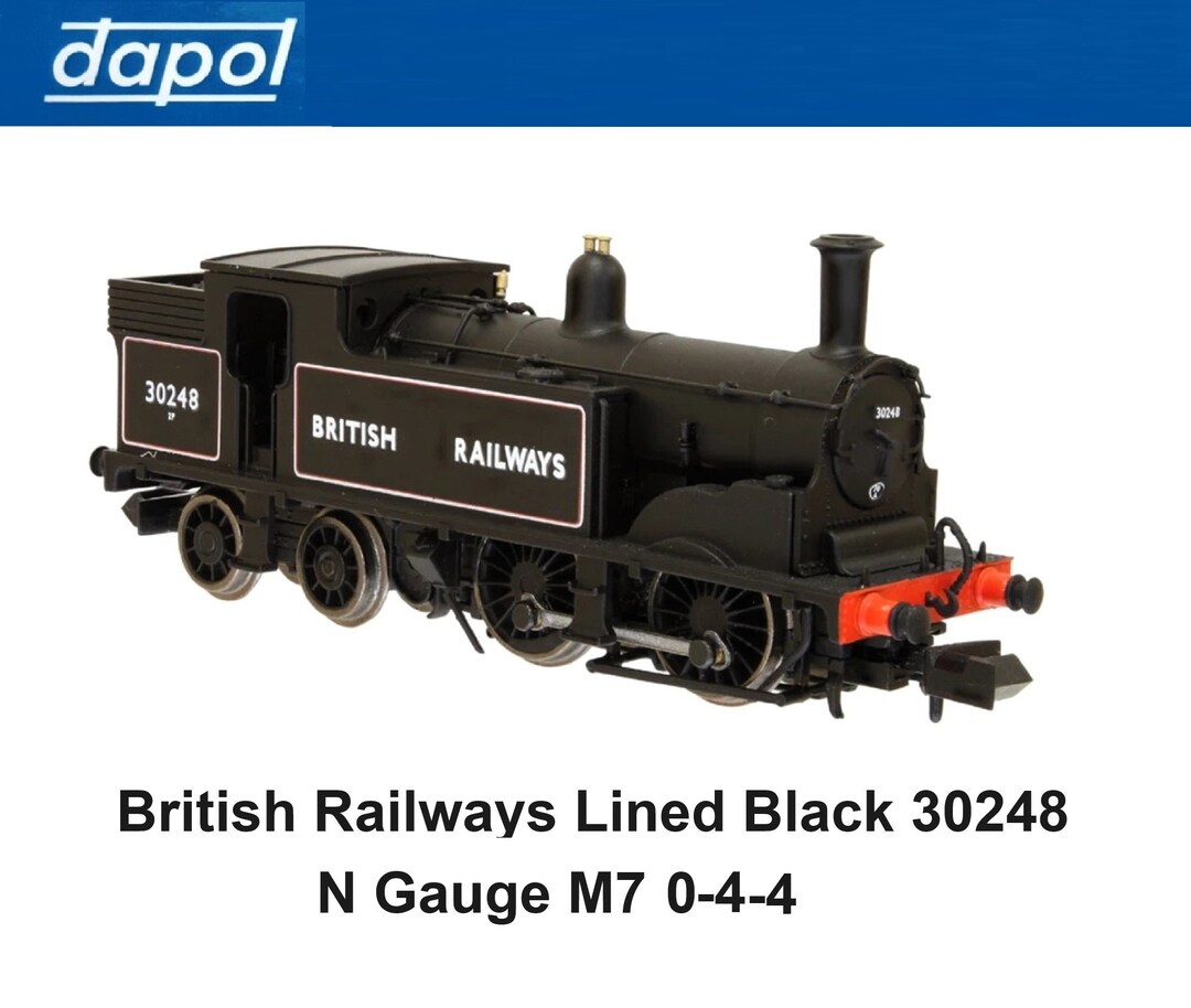 Dapol N Gauge British Railways Locomotive M7 30248 - Etsy