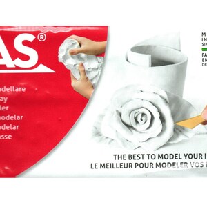 DAS Modelling Clay 500g Air Dry Clay in TERRACOTTA for Model Making ...