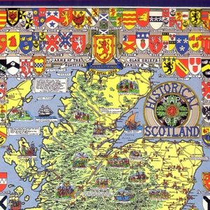 Pictorial History Map of Scotland 1000 Pcs JIGSAW PUZZLE, Brand New ...