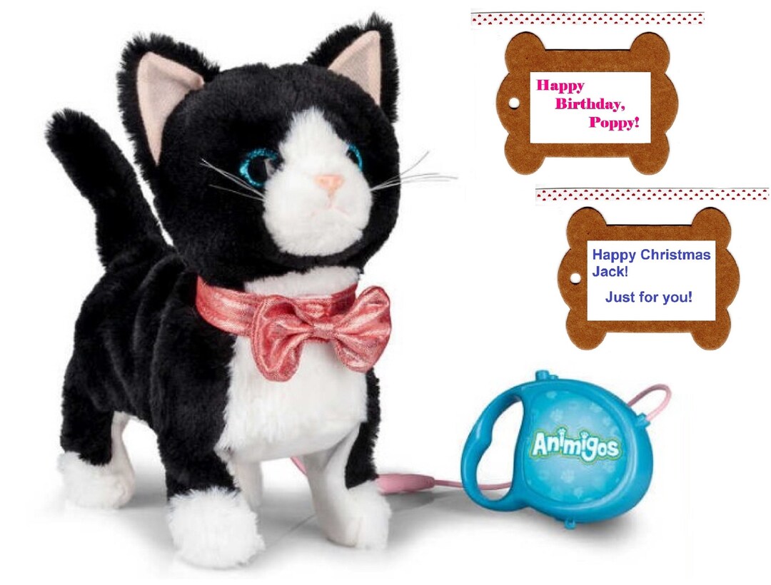 Animated Plush Cat Toy With Sound and Movement PERSONALISED - Etsy